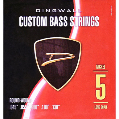 Dingwall Long Scale 5-String Bass Guitar Strings - Nickel - Andertons ...