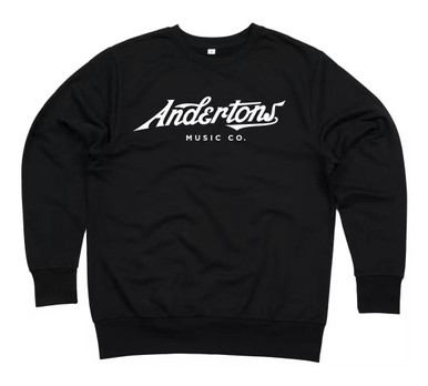 Andertons Main Logo Sweatshirt in Black - Andertons Music Co.