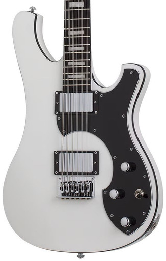 Schecter Stargazer-12 Gloss White - Andertons Music Co.