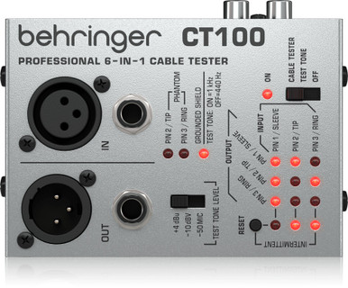 Behringer CT100 Cable Tester - Andertons Music Co.