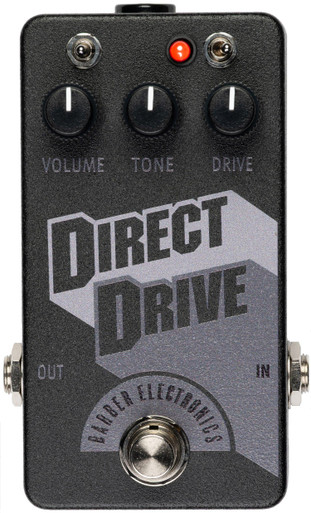 Barber Electronics Direct Drive Overdrive Pedal in Black - Andertons ...