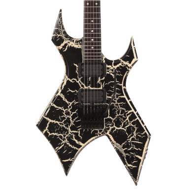 BC Rich Warlock Legacy Floyd Rose Guitar in Black Crackle - Andertons ...
