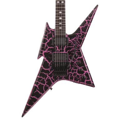 BC Rich Ironbird MK1 Legacy Floyd Rose Guitar in Purple Crackle ...