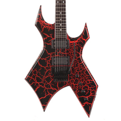 BC Rich Warlock Legacy Floyd Rose Guitar in Red Crackle - Andertons ...