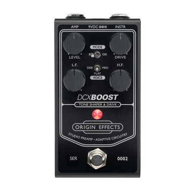 Origin Effects DCX BOOST Studio Preamp Pedal - Black Edition ...