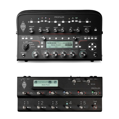 Kemper Profiling Amp Head in Black With Remote Footswitch Set (Non ...