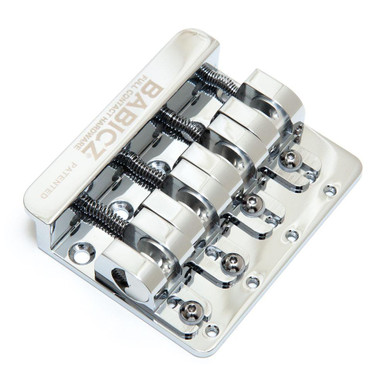 Babicz FCH4 4-String Bass Guitar Top Load Bridge in Chrome - Andertons ...