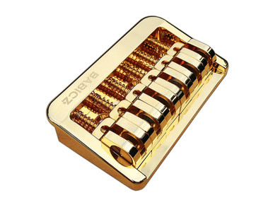 Babicz FCH - Fixed 6 Hardtail Bridge in Gold - Andertons Music Co.