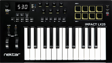 Nektar Impact LX25 MK3 MIDI Keyboard & Controller - Andertons Music Co.