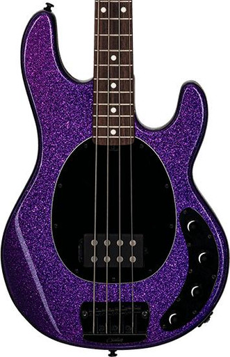 Sterling by Music Man StingRay Ray34 in Purple Sparkle at Andertons ...