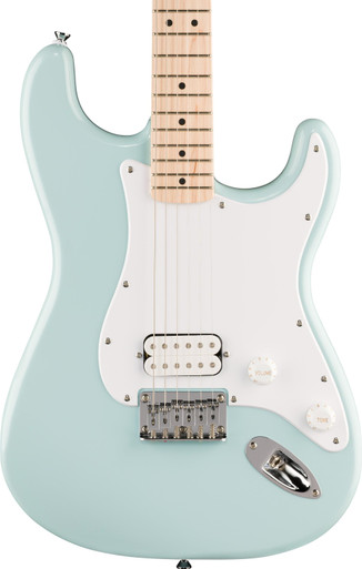 Squier Sonic Stratocaster HT H Electric Guitar in Sonic Blue ...