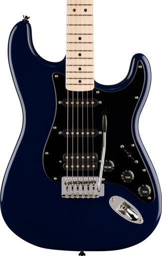 Squier Sonic Stratocaster HSS Electric Guitar in Midnight Blue ...