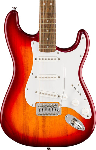 Squier Sonic Stratocaster Electric Guitar in Sienna Sunburst ...