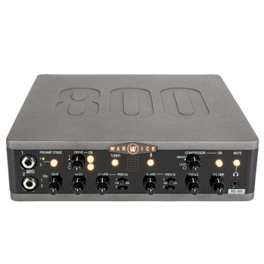 Warwick Amps MS 800 - Multi Stage Bass Amp Head 800 Watt - Andertons ...