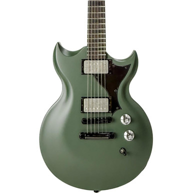 Dunable Minotaur DE Electric Guitar in Matte Olive Green - Andertons ...