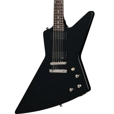 Epiphone Inspired by Gibson Explorer ‘80s EMG Electric Guitar in Ebony ...