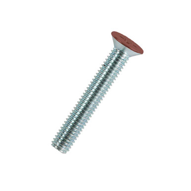 20mm x M4 Painted Countersunk Machine Screws - BZP Steel