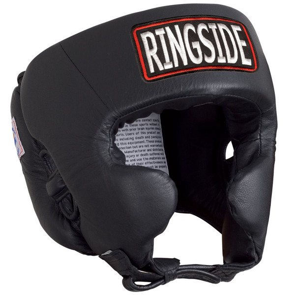 Ringside Competition Boxing Headgear Black | Pro Fight Shop