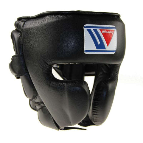 WINNING CHEEK PROTECTOR HEADGEAR - BLACK - PRO FIGHT SHOP
