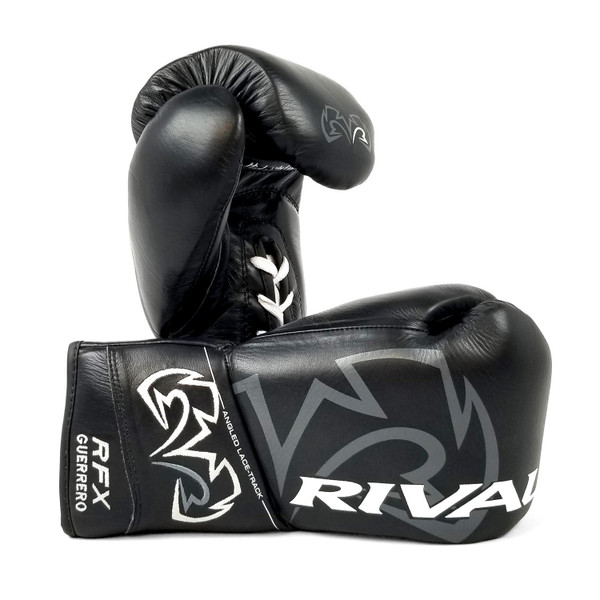 Rival Guerrero Soft Pro Fight Gloves Black - PRO FIGHT SHOP