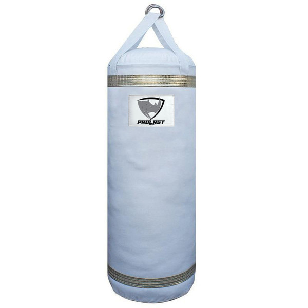 PROLAST Boxing MMA 4FT XL 150LB Luxury Heavy Punching Bag White // Gold ...