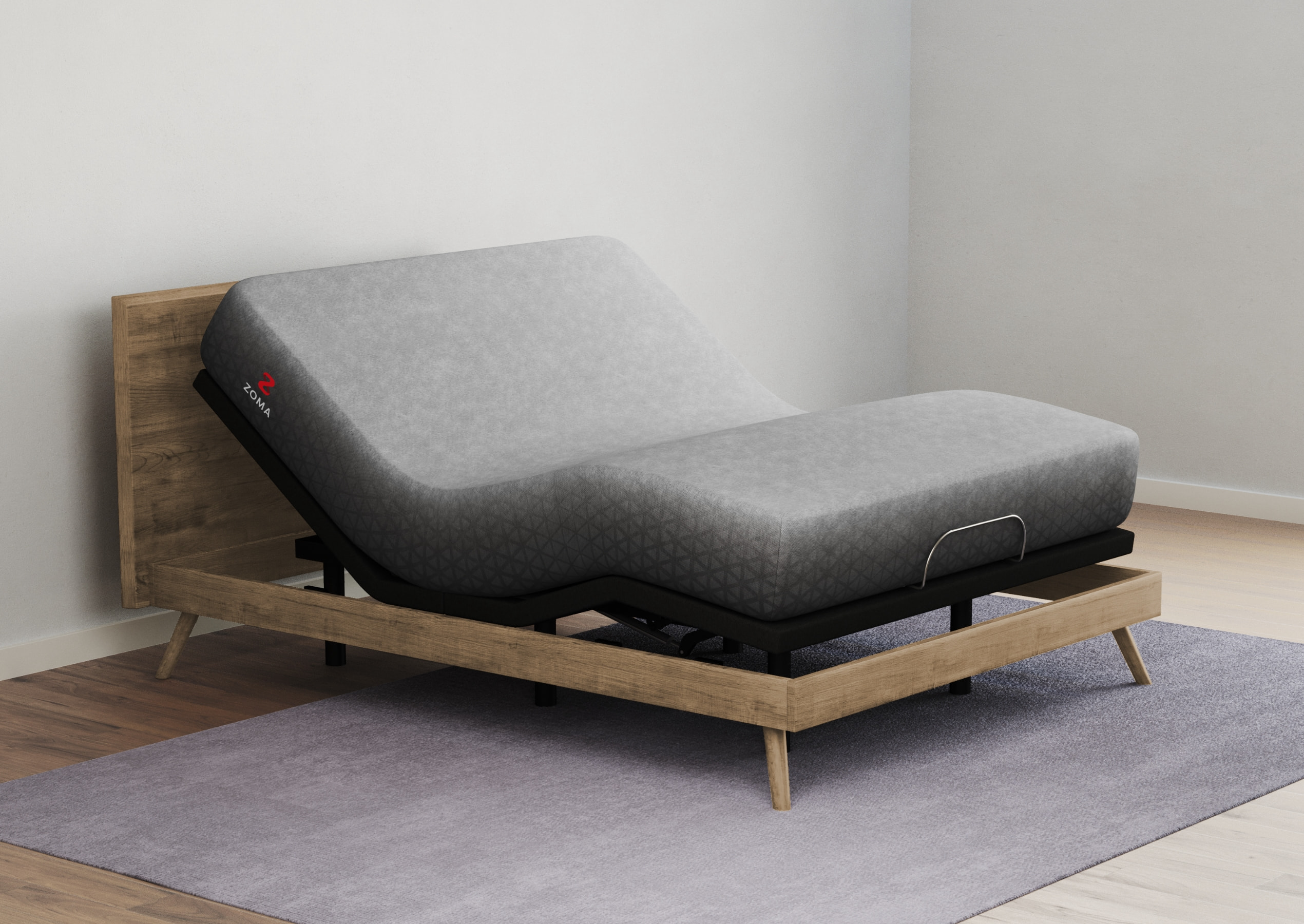 Adjustable Bed Frame for Split King, King, & Queen Mattresses