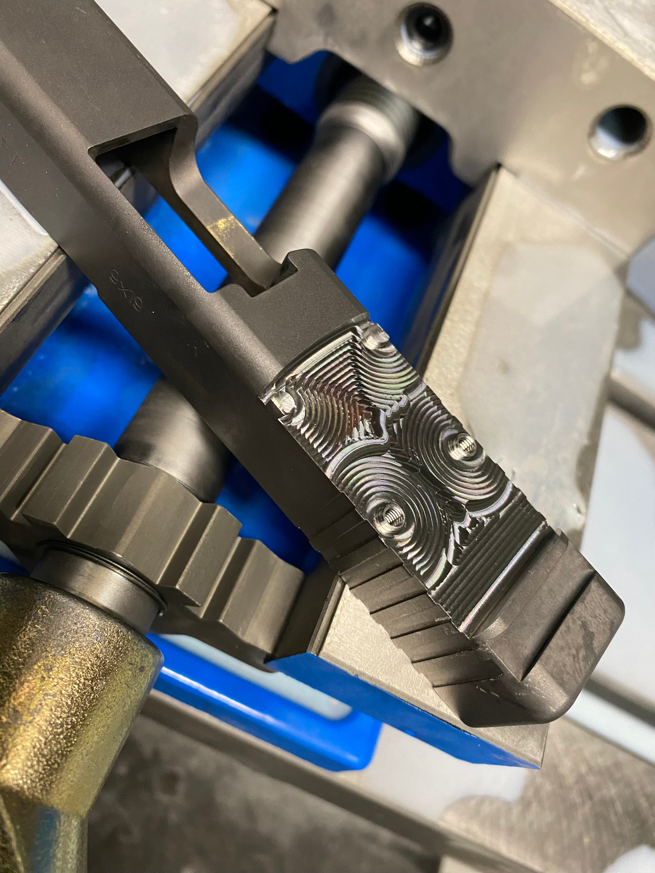 Laser Blade Engraving