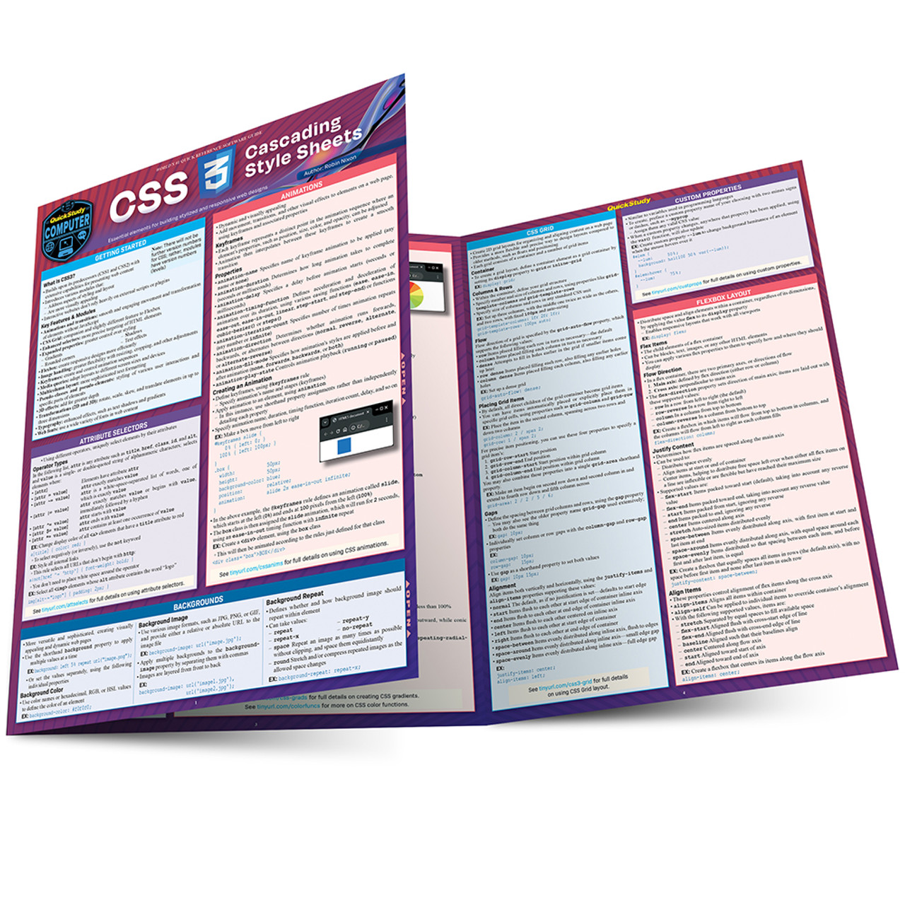 QuickStudy | CSS - Cascading Style Sheets Laminated Reference QuickStudy | CSS - Cascading Style Sheets Laminated Reference