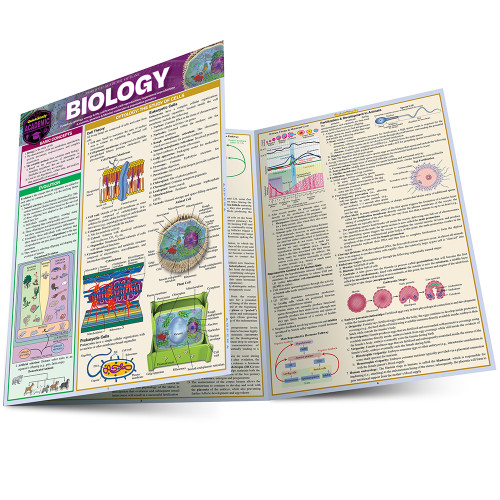 QuickStudy Biology Laminated Study Guide (9781423219538)