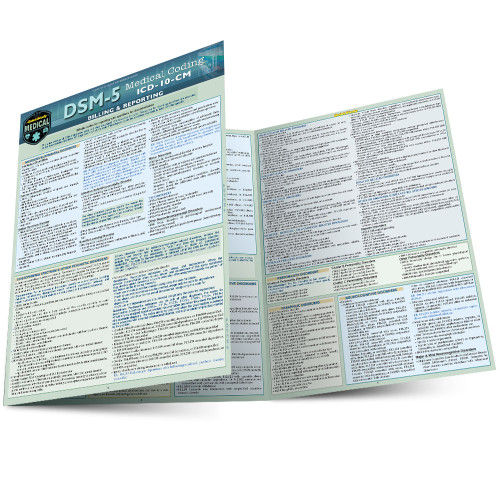 QuickStudy DSM-5: Medical Coding Laminated Reference Guide (9781423236443)