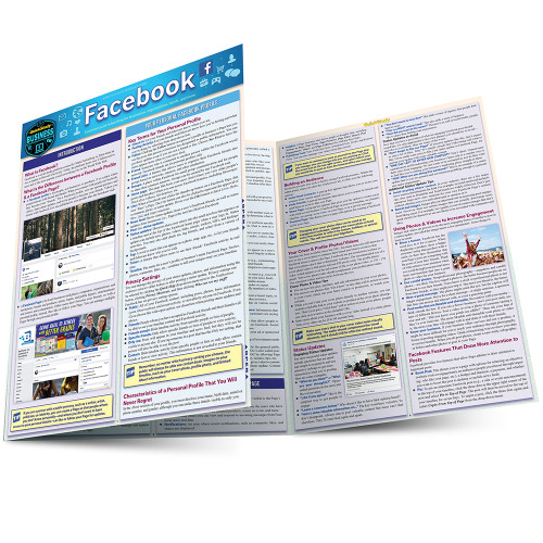 QuickStudy Facebook Laminated Reference Guide (9781423236450)