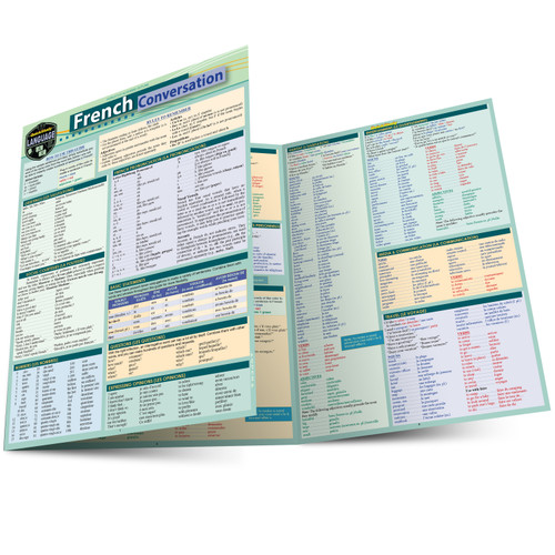 QuickStudy French Conversation Laminated Study Guide (9781423236474)