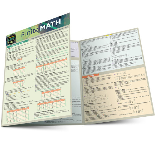 QuickStudy Finite Math Laminated Study Guide (9781423238690)