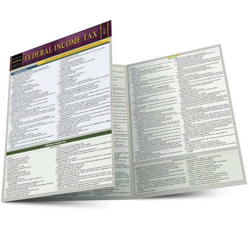 QuickStudy Federal Income Tax Laminated Study Guide (9781423246183)