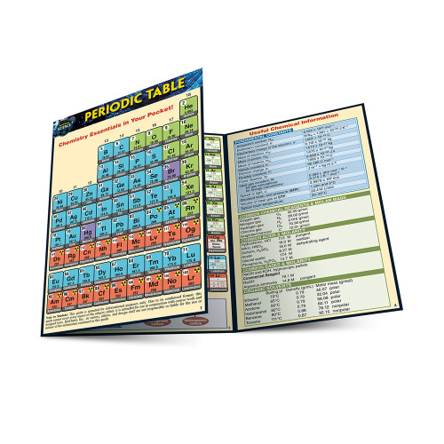 QuickStudy Periodic Tables Laminated Pocket Guide (9781423242772)