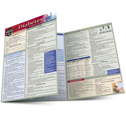 QuickStudy | Diabetes Care Laminated Reference Guide (9781423244172)