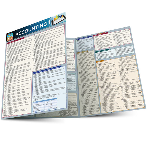 QuickStudy | Accounting 1 Laminated Study Guide (9781423221500)