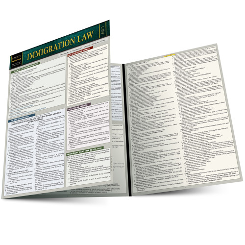QuickStudy | Immigration Law Laminated Reference Guide (9781423246190)