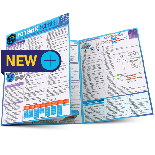 QuickStudy | Forensic Science Laminated Study Guide (9781423248095)