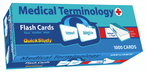 Medical Terminology 1000 Flash Cards