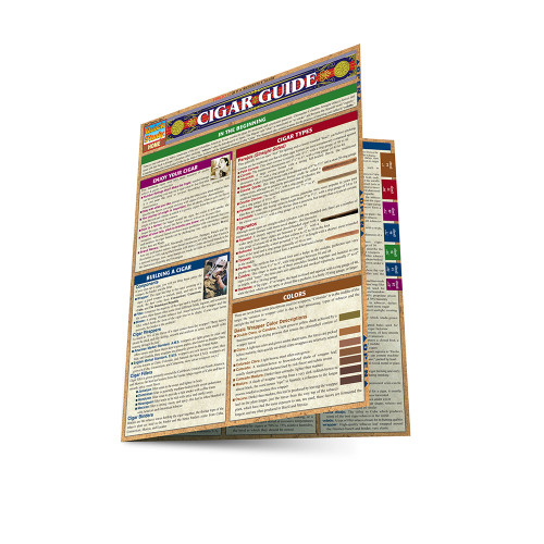 QuickStudy Cigar Guide Laminated Reference Guide (9781572227873)