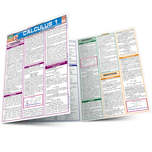 QuickStudy | Calculus 1 Laminated Study Guide (9781572227965)
