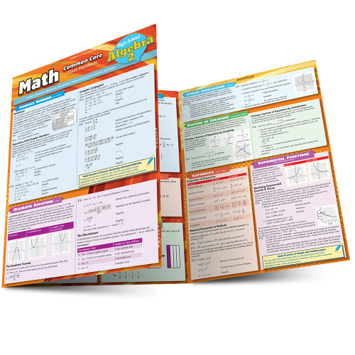QuickStudy Math 3: Common Core - 11th Grade Laminated Study Guide ...