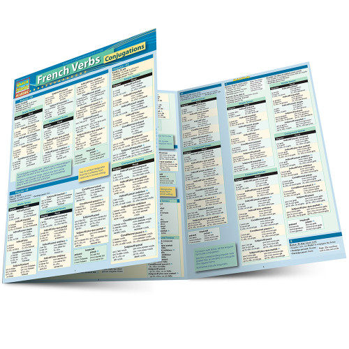 QuickStudy | French Verb Conjugations Laminated Study Guide (9781423233152)