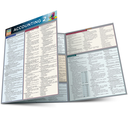 QuickStudy | Accounting 2 Laminated Study Guide (9781423216315)