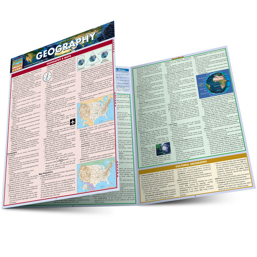 QuickStudy Geography Laminated Study Guide (9781423217572)