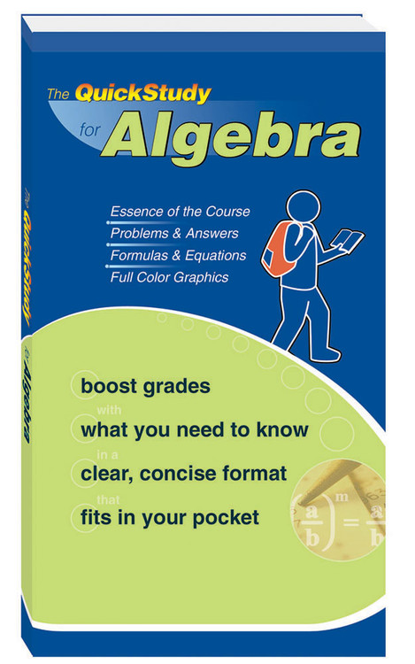 QuickStudy for Algebra Study Book (9781423202547)