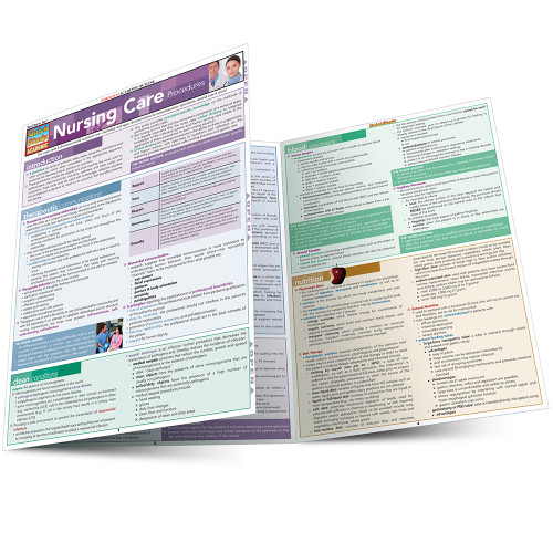QuickStudy | Nursing Care Procedures Laminated Study Guide (9781423203018)