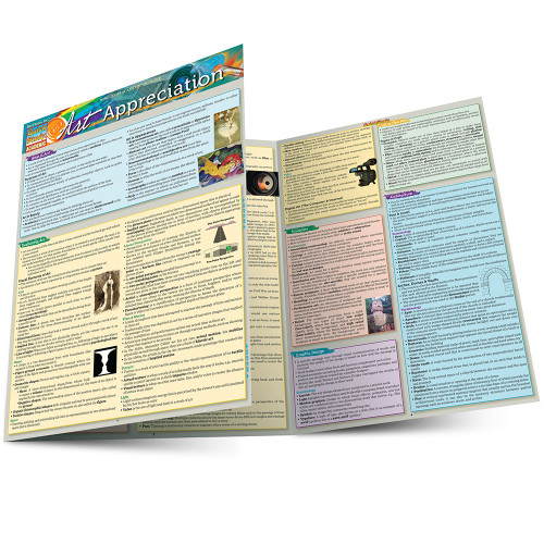 QuickStudy Art Appreciation Laminated Study Guide (9781423216339)