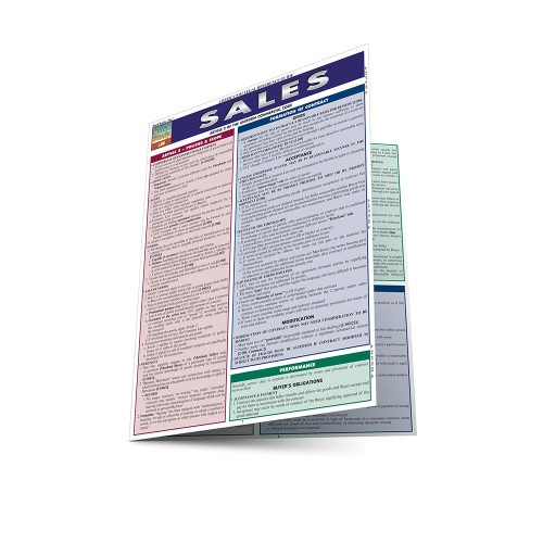 QuickStudy Sales Laminated Reference Guide (9781423217732)